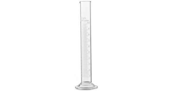 Γυάλινος Ογκομετρικός Σωλήνας 100ml
