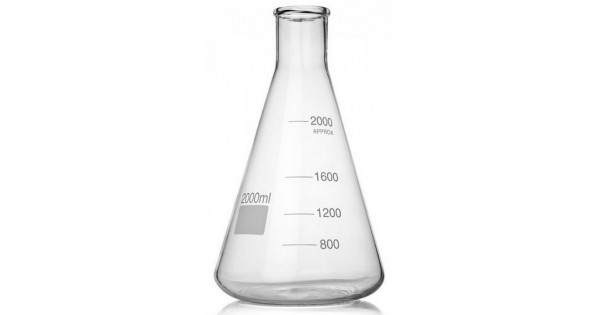 Φιάλη Κωνική Erlenmeyer, 2000ml